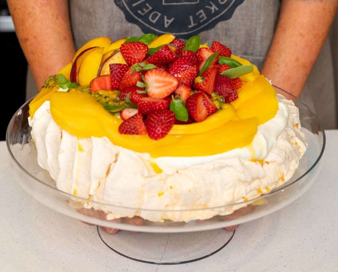 Festive Pavlova with Seasonal Fruit - Adelaide Central Market: Home to ...